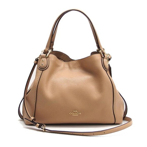 OTHERS | Bags | Coach Edie Handbag Beige | Poshmark